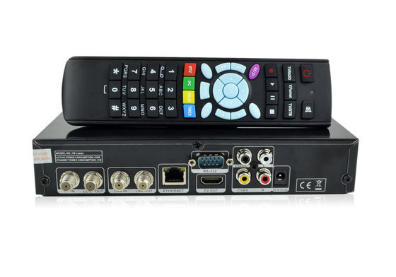 Openbox V8 Combo DVB S2 + DVB T2  Twin Tuner Digital Decoder W/ DLNA / IP / WEBTV / 3G / Camera - Black