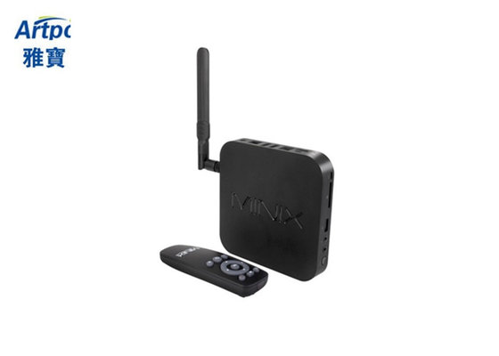 Black Media Player Smart IPTV Box Quad Core Android  Kitkat 4.2.2 ARM Cortex-A9 Processor