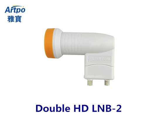 HD Dual LNB Ku Band DVB Accessories Dual Twin Output for TV Satellite Receivers