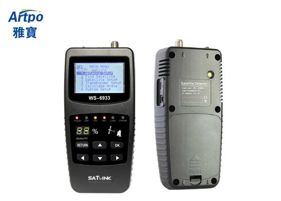 DVB-S / S2 Portable Digital Satellite Finder Meter High Definition Satlink WS-6933