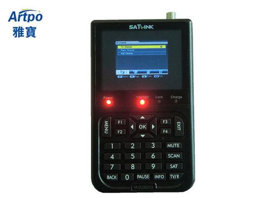 Original Satlink WS-6906 Digital Satellite Finder Meter with DVB-S FTA 75Ohm