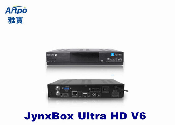 Jynxbox Ultra HD V6 JB200 PVR Twin Tuner DVB-S2 ATSC Digital Reciever with USB2.0 Wifi