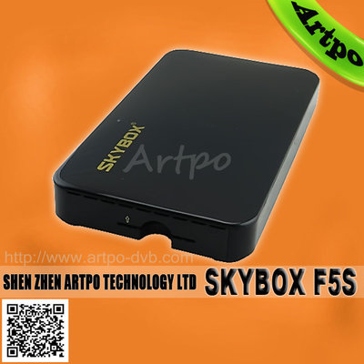 Skybox F5S Best Digital Tv Receiver Linux OS STB w/ CCCAM / Youtube / WIFI / GPRS / Scart / AV / CA - Black