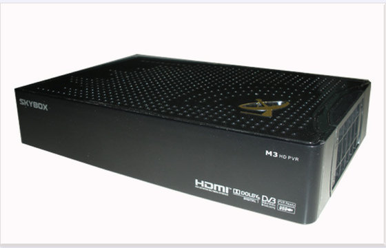 Full HD 1080P Original Satellite Receiver Skybox M3 STB Support IR / Biss / CCCAM
