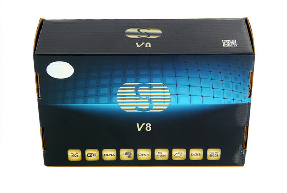 SKYBOX V8 S-V8 DVB S2 Digital Satelite Receiver Support 3G / Web TV / Youpron / IPTV