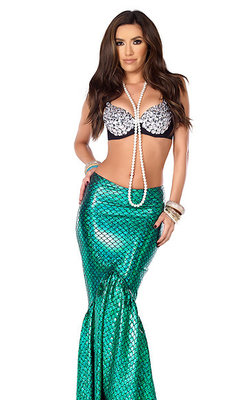 Coral Reef Sexy Mermaid Costume Wholesale with Size S to XXL Available