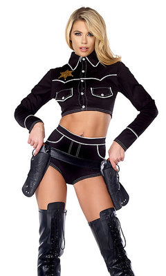 Shoot 'Em Down Sexy Cowgirl Costume Wholesale with Size S to XXL Available