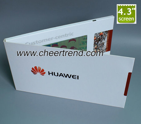Hot selling 4.3'' lcd video player brochure card,video card for promotion