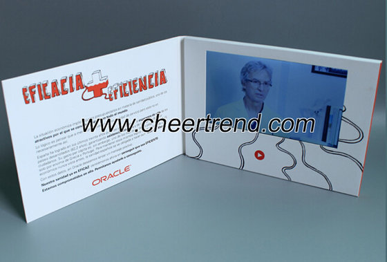 2017 Promotional 2.4" 4.3" 5" 7" 10'' LCD video brochure for business gift