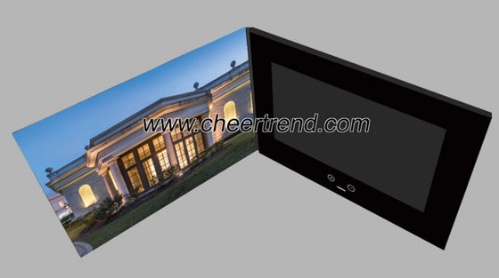 High quality 10 inch LCD Color Screen Video Brochures With touch screen