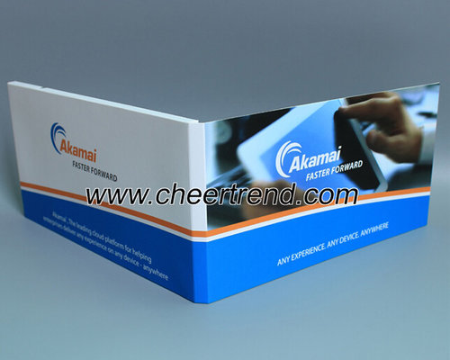 Creative 4.3 inch lcd video brochure, customized video greeting card for gifts,business card