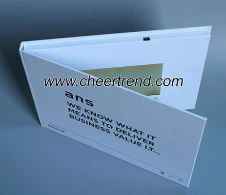 Popular Handmade Business Gift 5 inch LCD Player Video Marketing Brochure Greeting Card in Print