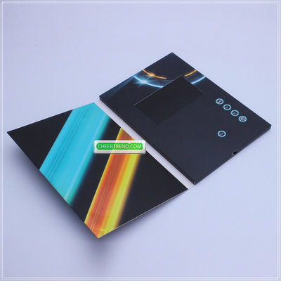 Hot Vertical design 4.3 inch 4c printing lcd screen video auto playing digital video brochure for gifts