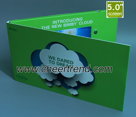 China Factory supply TFT LCD Video Module 5 inch corporate promotion video brochure