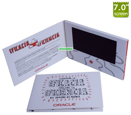 7 Years Factory Customized 2.4, 2.8, 4.3, 5, 7, 10 Inch Tft Screen Lcd Video Brochure Card