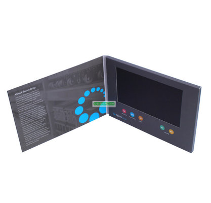 2017 Factory customized 2.4 / 3.5 / 4.3/ 5/ 7/ 10 inch Lcd invitation video brochure greeting card for christmas gifts