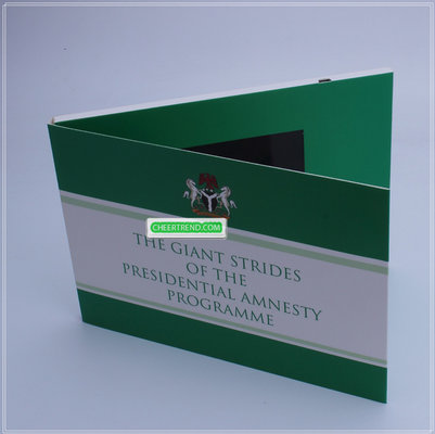 Customize 2.4"/2.8"/4.3"/5"/7"/10" inch LCD 2.4 inch magnetic video brochure A4/A5 video business card for Advertising