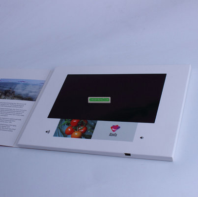 2017 Colorful custom design 7 inch lcd screen video greeting cards /video brochure card for promotion