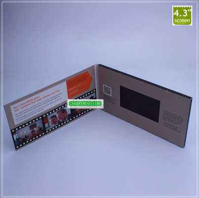 Video greeting card Customized 2.4'' 2.8'' 4.3'' 5'' 7'' 10'' lcd digital business video greeting card