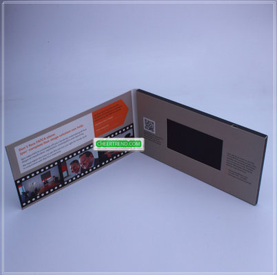 Hot Selling Custom 4.3 Inches Lcd Video Card,Video Brochure,Video Booklet For Wedding Invitation