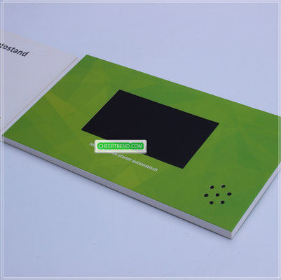 Factory high quality design 4.3 inch lcd video brochure card for gift promotion invitation video card