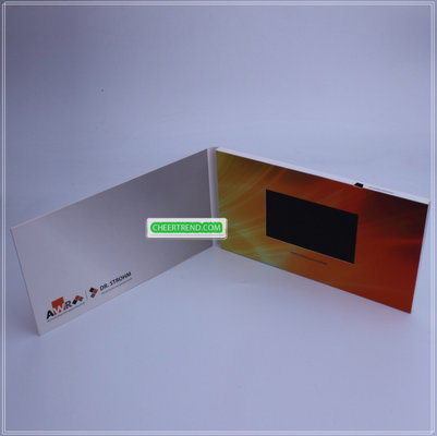 4.3 TFT LCD module in print video brochure,video greeting card,video postcard,video book for advertising and promotions