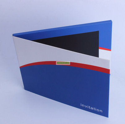 2017 Latest 7" video in paper, lcd video display card, lcd video display brochure book