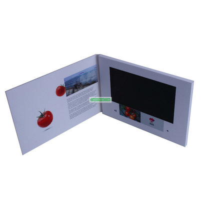 Factory Supply 7Inch 2G Memory A5 Size Digital Module Lcd Video Book Video Brochure Card