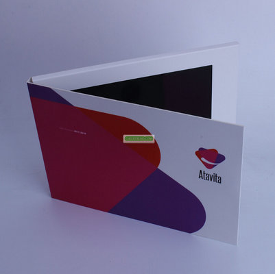 7inch touch screen lcd video book with 256MB memory from 7 years experienced maunfactuer