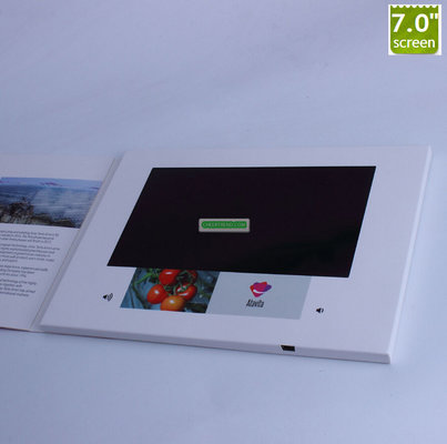 Hot sale 7inches lcd video brochure/ video book/ video card tv in print
