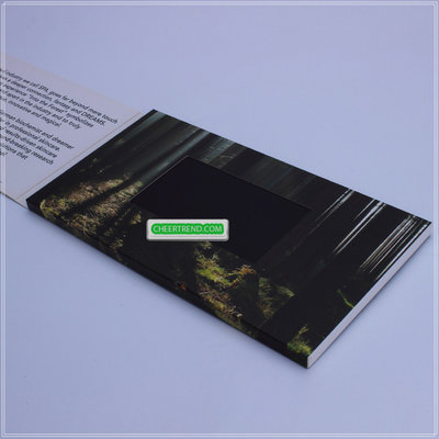 China factory 4.3 inch TFT LCD Video brochure Video book and Video Mailer