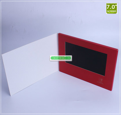 Craft Gift 7 inch LCD screen TV greeting card video book