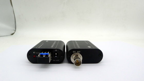 Single channel 12G-SDI to fiber converter-4K camera video Ultra HD SDI to fiber-12G-SDI over fiber optic Exterder
