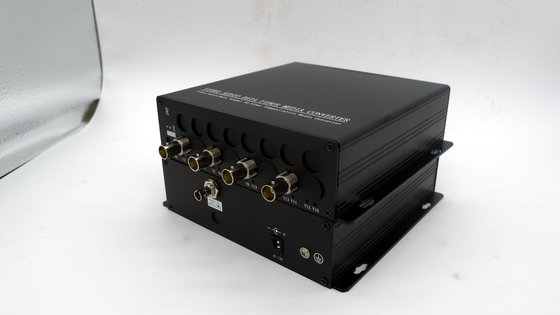 4 channel 3G/HD-SDI over fiber optic Extender or 2 ch Bidi  3G-SDI to fiber converter ST/SC Single mode single fiber