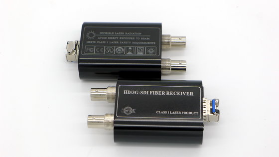 SD/HD/3G-SDI to fiber Media converter-3G-SDI over fiber optic Extender  LC single mode single fiber