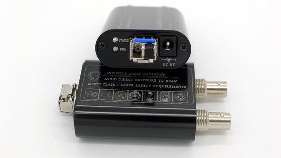1 channel HD-SDI to fiber converter-BIDI HD-SDI over fiber optic Extender with Loopout sdi video 3G-SFP Optical module