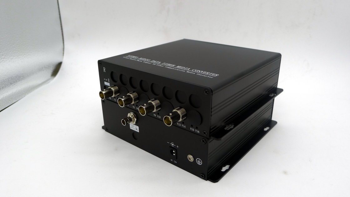 4 port 3G/HD-SDI to fiber converter or 2ch bilateral 3G/HD-SDI to fiber converter ST/SC Single mode single fiber
