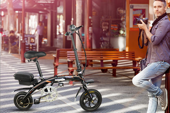 Lightweitht Folding Smart Electric Bike With Brusheles Motor 36V 250W Powered