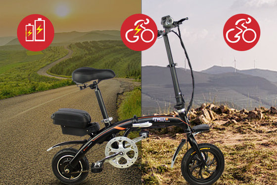 Lightweitht Folding Smart Electric Bike With Brusheles Motor 36V 250W Powered