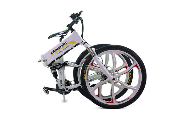 Aluminum Alloy Foldable Electric Road Bike With 36V 10.4Ah Lithium Battery