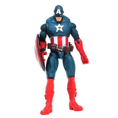 Plastic baby toys of captatin america for children, PVC material Plastic action figure toys