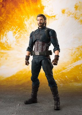 PVC Material Captain America Superhero Action Figures Toys Eco Friendlly