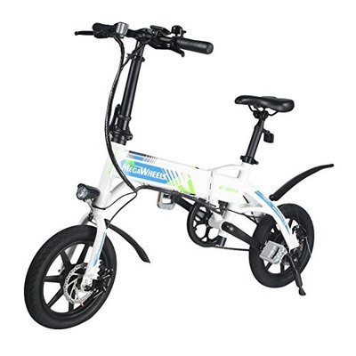 Foldable Battery Operated Smart Electric Bike With 14 Inch Tyre And LED Display