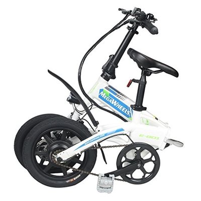 Foldable Battery Operated Smart Electric Bike With 14 Inch Tyre And LED Display