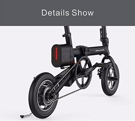 MIni Portable Intelliengent Folding E Bike , Electric Road Bicycle Light Weight