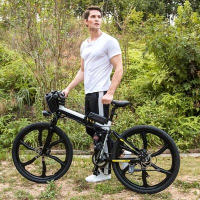 Lightweight Adults Electric Assist Bicycle With Mechanical Front And Rear Disc Brake