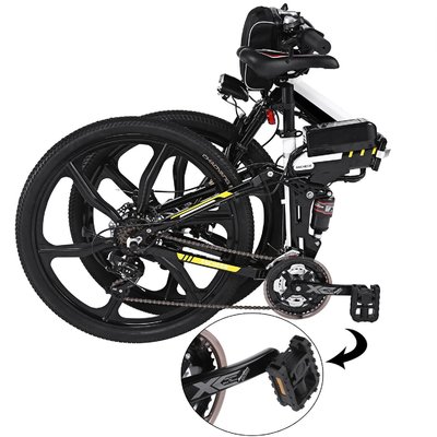 Lightweight Adults Electric Assist Bicycle With Mechanical Front And Rear Disc Brake