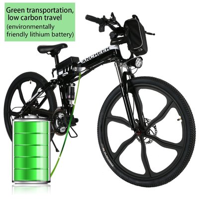Lightweight Adults Foldable Electric Bike With Li Battery And Magnesium Alloy Wheel