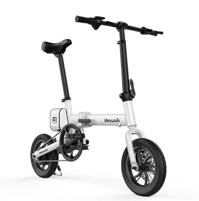 Battery Operated Electric Folding Scooter For Adults , Fold Up Electric Bike