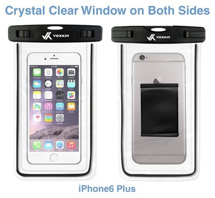 Custom Waterproof Floating Cell Phone Case , Dry Waterproof Necklace Pouch